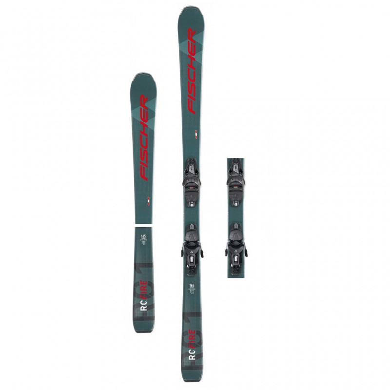 Narty FISCHER RC Fire SLR PRO + RS 9 SL 2022