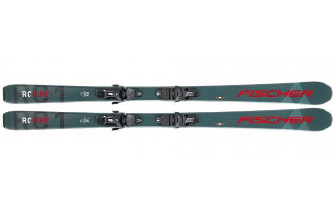 Narty FISCHER RC Fire SLR PRO + RS 9 SL 2022