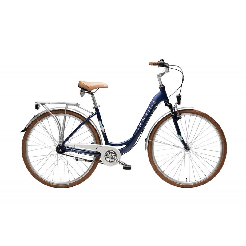 Rower miejski MAXIM MC 1.4.7 Granatowy 2022