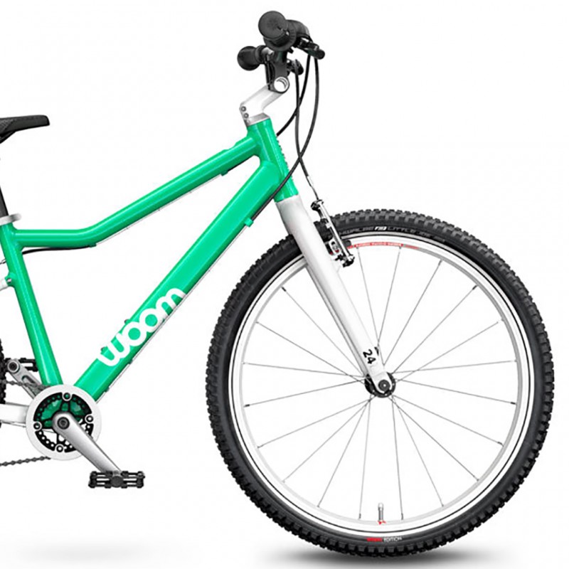 Rower dziecięcy WOOM 5 Mint Green - wrosport.pl