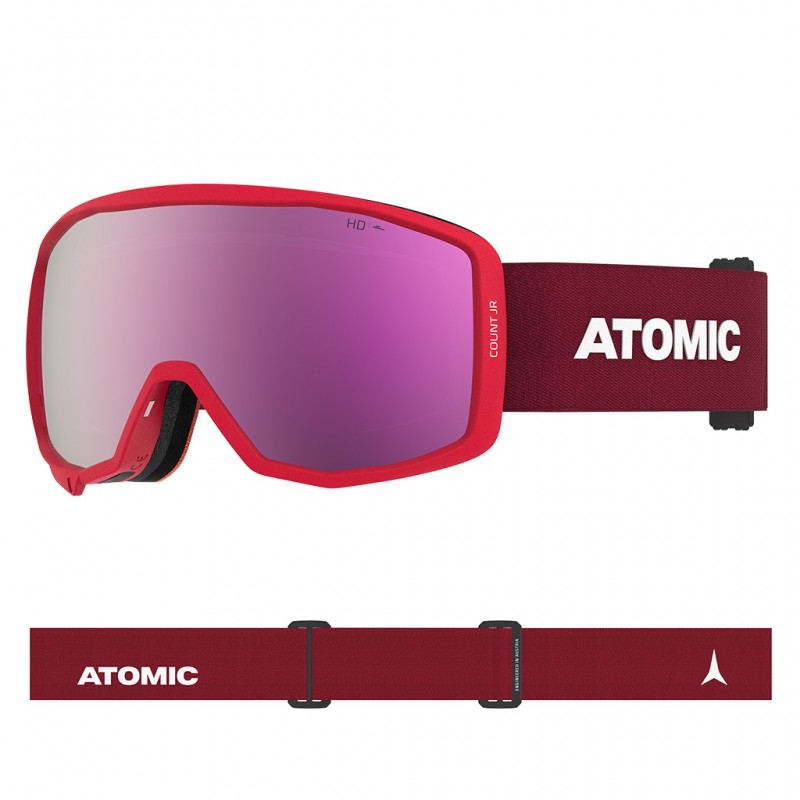 Gogle ATOMIC Count JR HD RS Red