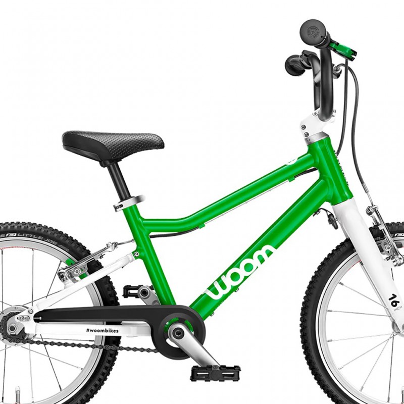 Rower dziecięcy WOOM 3 Automagic Green - wrosport.pl