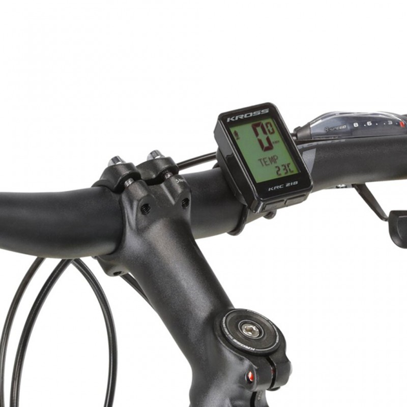 Licznik rowerowy KROSS ROW KRC 218 przewodowy - Wrosport.pl