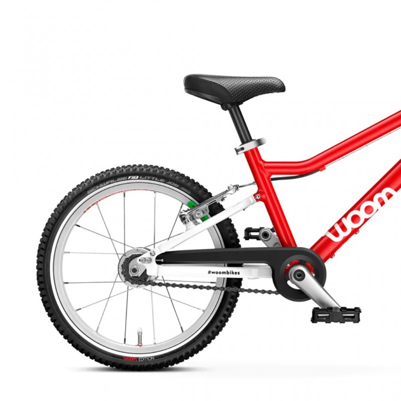 Rower dziecięcy WOOM 3 Automagic Red - wrosport.pl