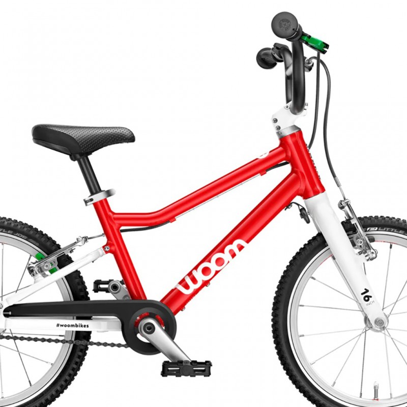 Rower dziecięcy WOOM 3 Automagic Red - wrosport.pl