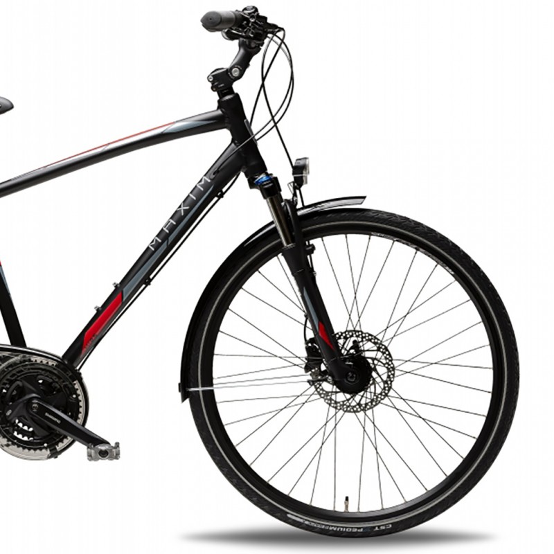 Rower trekkingowy MAXIM MT 2.5 M Czarny 2023 - wrosport.pl