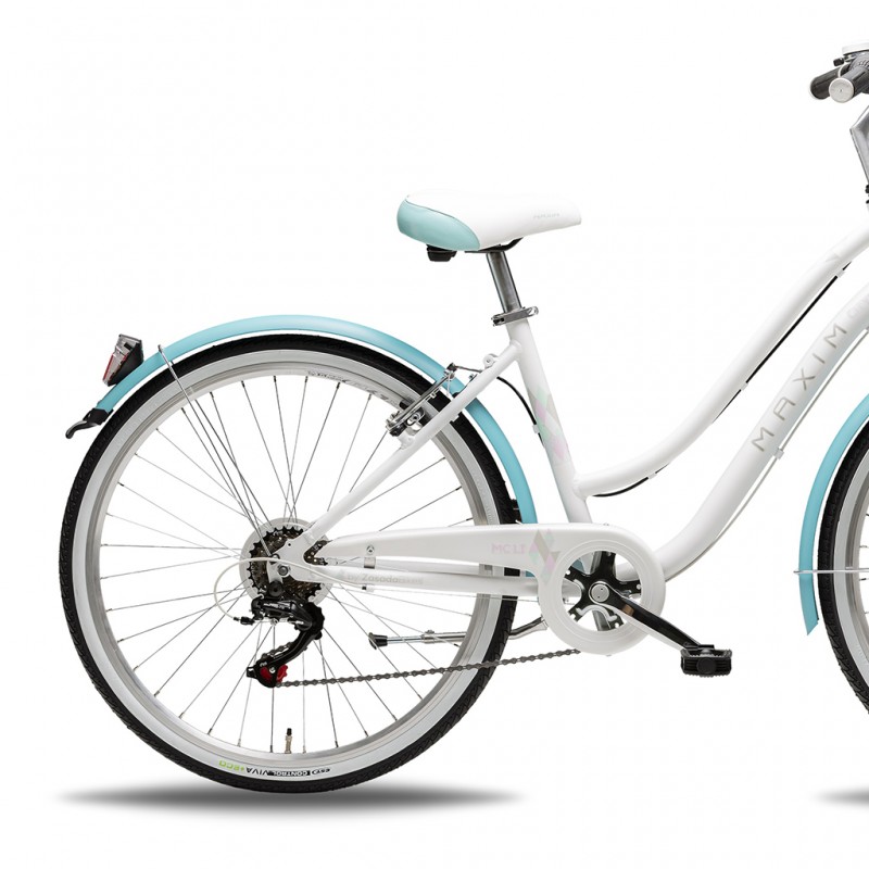 Rower miejski MAXIM MC 1.1 Biały - Wrosport.pl