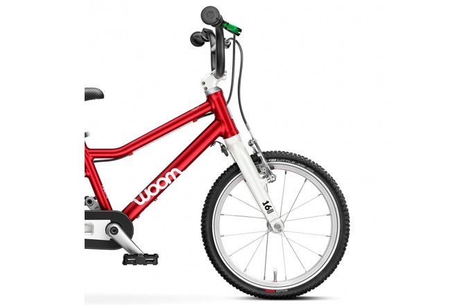 Rower dziecięcy WOOM 3 Anniversary Red - wrosport.pl