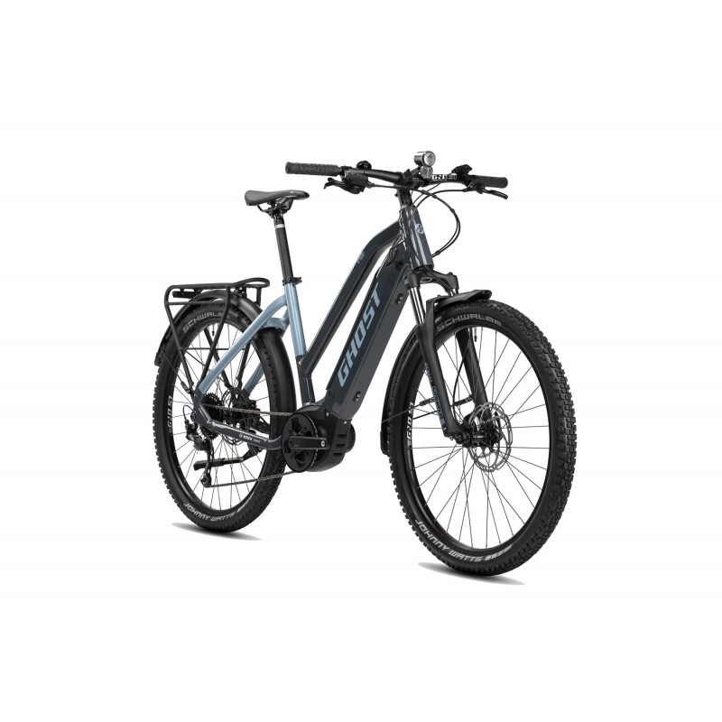 Rower elektryczny GHOST E-Teru B Essential EQ Mid Szary - Wrosport.pl