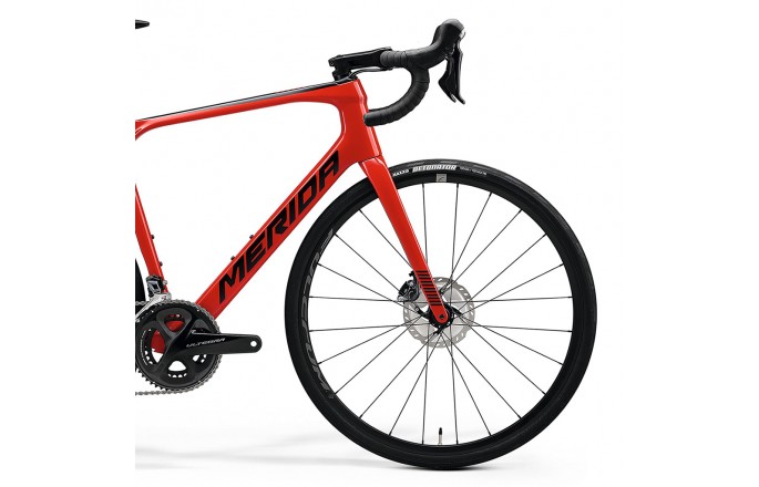 Rower szosowy MERIDA Scultura Endurance 6000 Czerwony 2023 - wrosport.pl