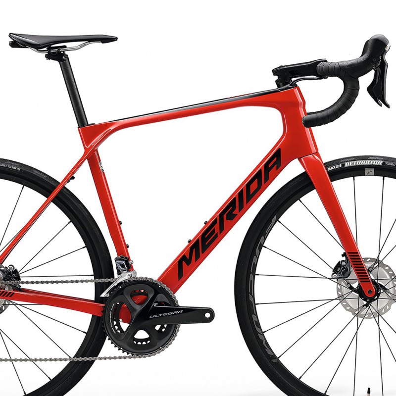 Rower szosowy MERIDA Scultura Endurance 6000 Czerwony 2023 - wrosport.pl