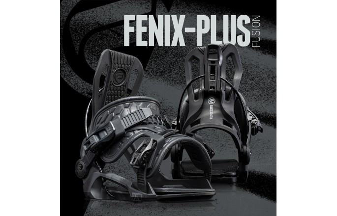 Wiązania FLOW Fenix Plus Fusion Gunmetal Black 2024 - wrosport.pl