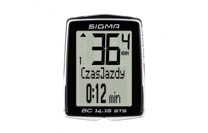 Licznik rowerowy SIGMA BC 14.16 STS - Wrosport.pl