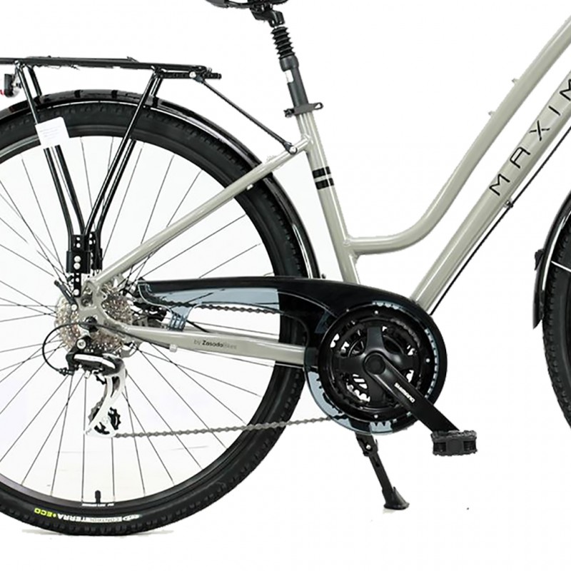 Rower trekkingowy MAXIM MT 2.4 + W Szary - wrosport.pl