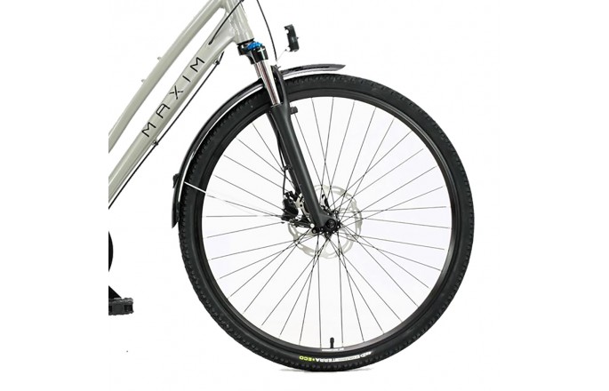 Rower trekkingowy MAXIM MT 2.4 + W Szary - wrosport.pl