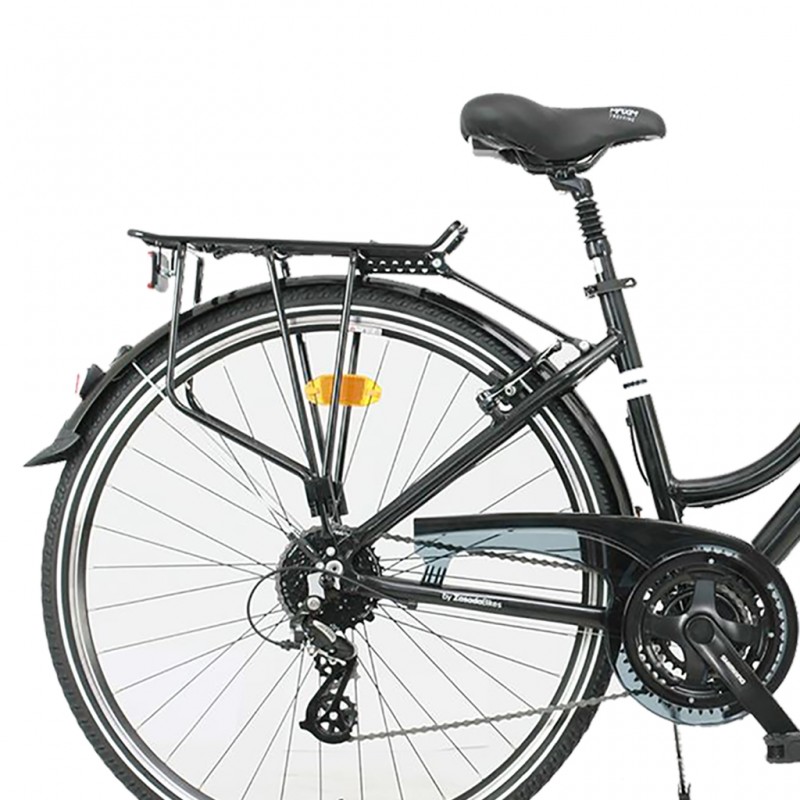 Rower trekkingowy MAXIM MT 2.3 W Czarny - wrosport.pl