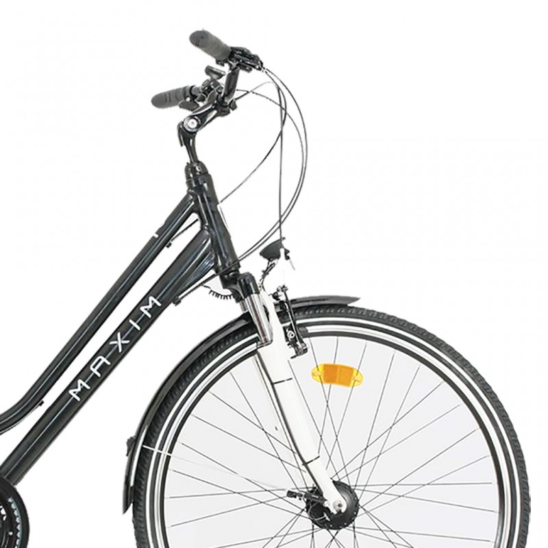 Rower trekkingowy MAXIM MT 2.3 W Czarny - wrosport.pl