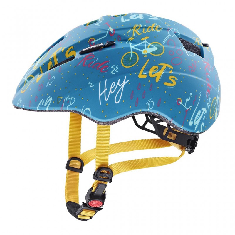 Kask rowerowy dziecięcy UVEX Kid 2 CC Niebieski - Wrosport.pl