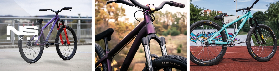 Rower dirt NS BIKES Movement 2 Czarny 26" - Wrosport.pl