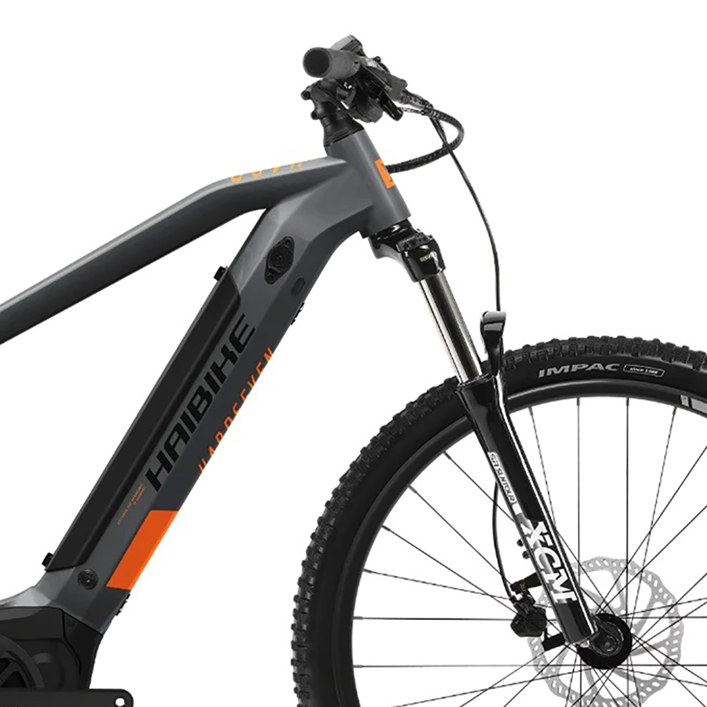 Rower elektryczny HAIBIKE HardSeven 4 Szary 27,5" - wrosport.pl