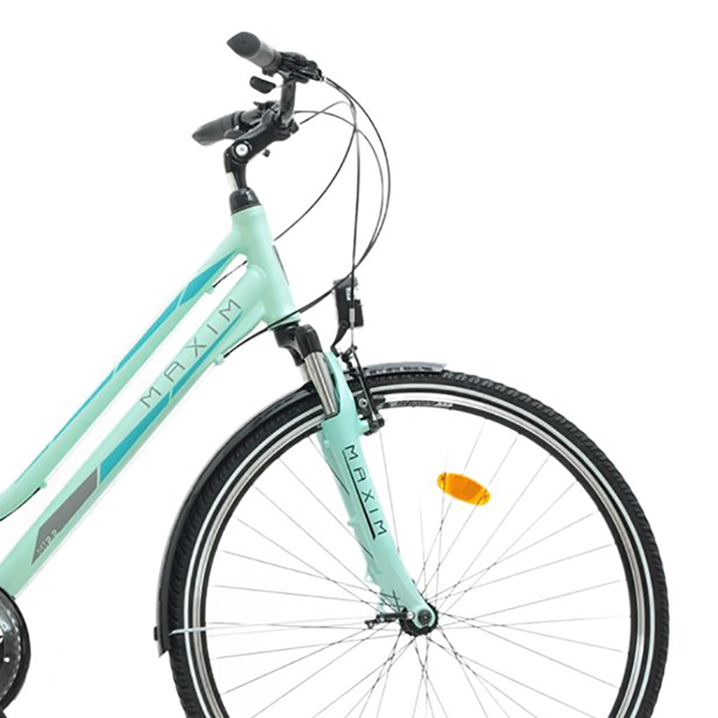 Rower trekkingowy MAXIM MT 2.2 W Seledynowy - wrosport.pl