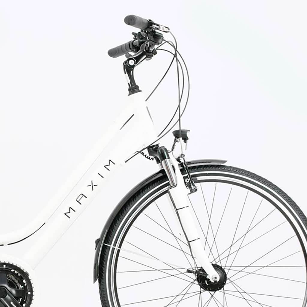 Rower trekkingowy MAXIM MT 2.3 W Biały - wrosport.pl