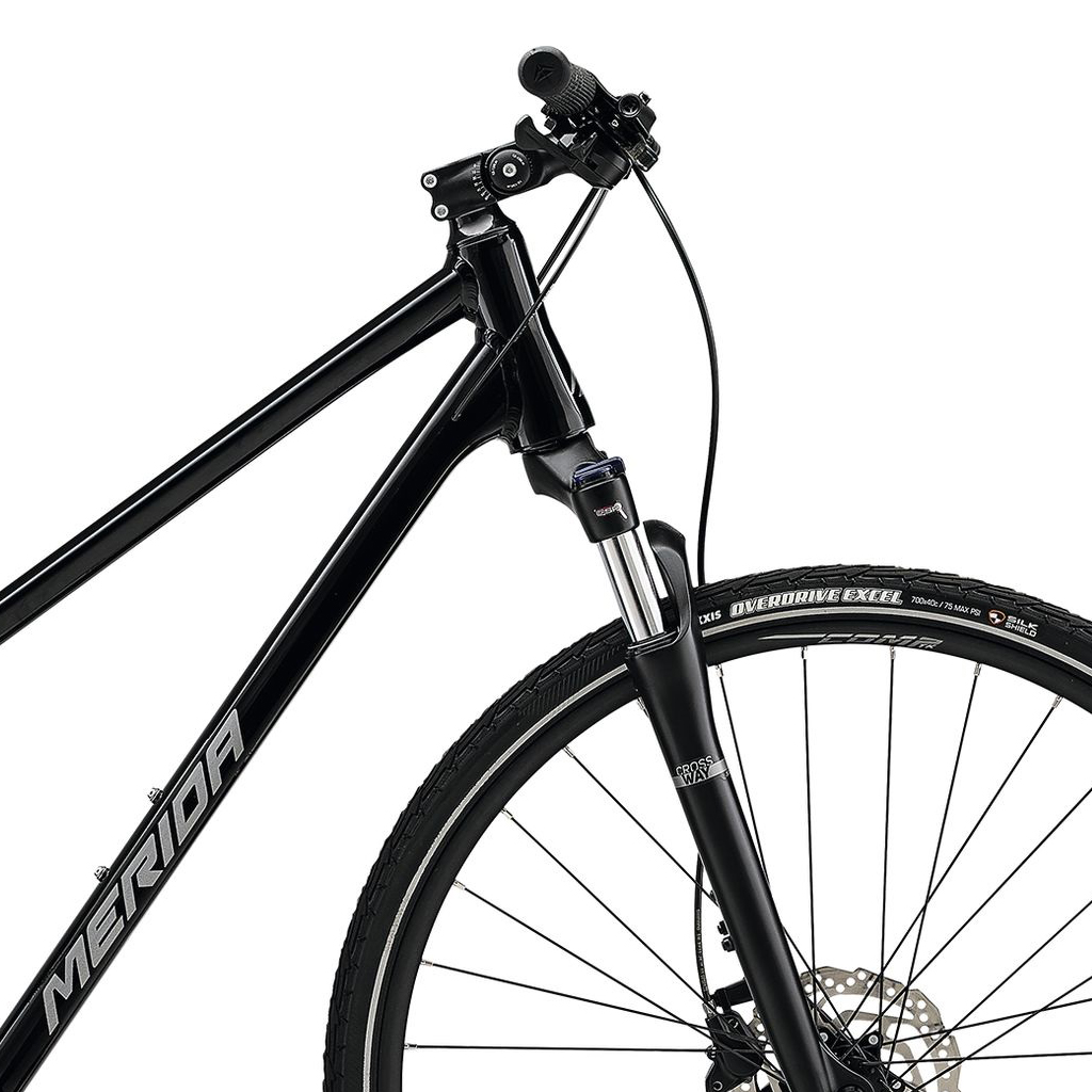 Rower crossowy MERIDA Crossway 100 Lady Czarny - wrosport.pl