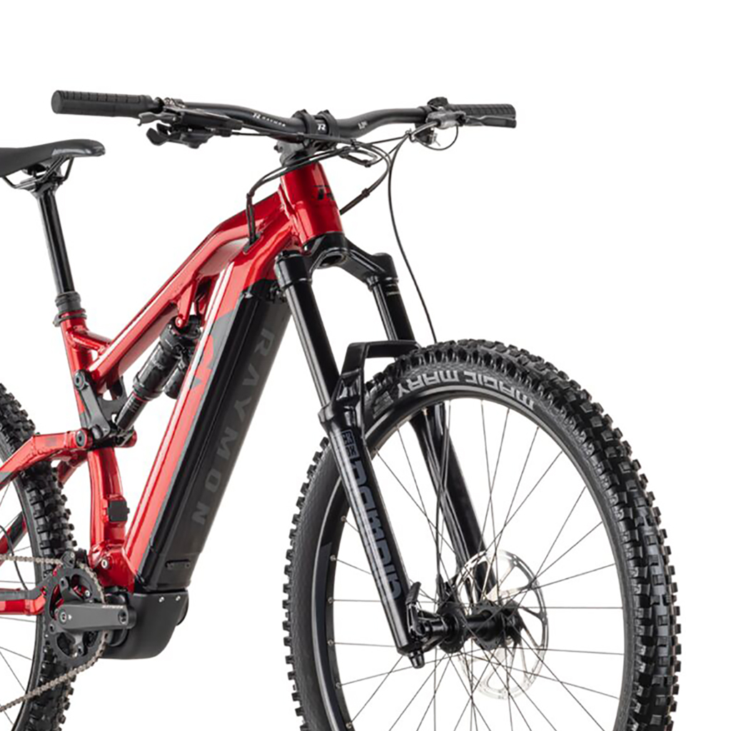 Rower elektryczny R RAYMON TrailRay 160E 10.0 Deore Czerwony 29 ...