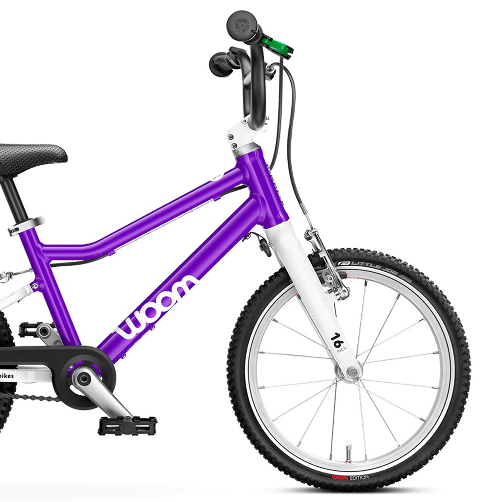 Rower dziecięcy WOOM 3 Automagic Purple Haze - Wrosport.pl