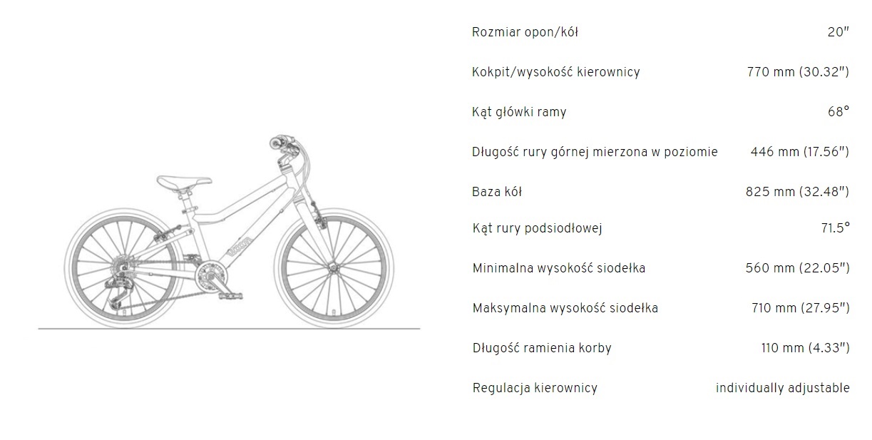 Rower dziecięcy WOOM 4 Sunny Yellow